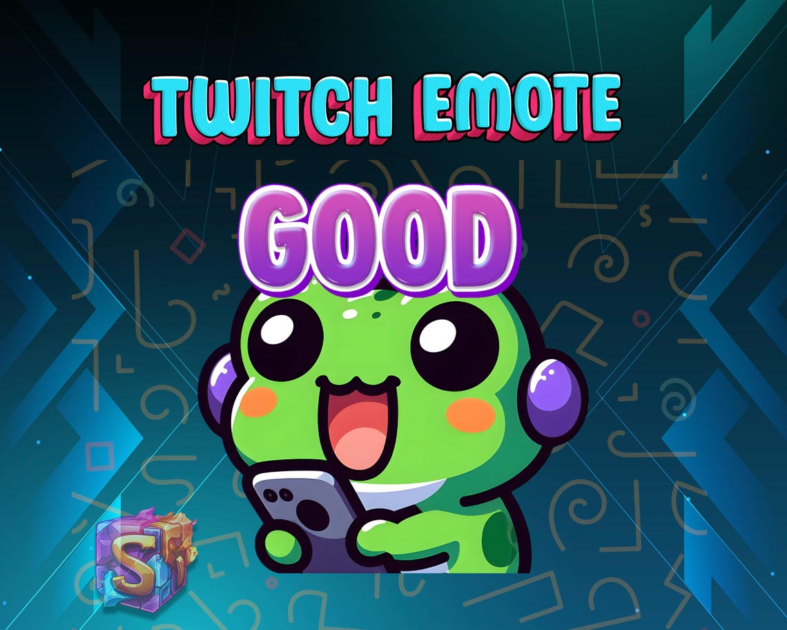 Good Frog Emote, Twitch Streamer Emote, Ready to Use, Animated Emote ...