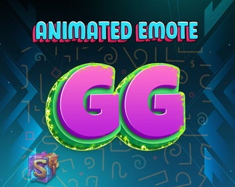 Animated Arcade Say Emote, Twitch Streamer Emote, Ready to Use ...