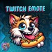 Sausage Dog Emote, Twitch Streamer Emote, Ready to Use, Animated Emote ...