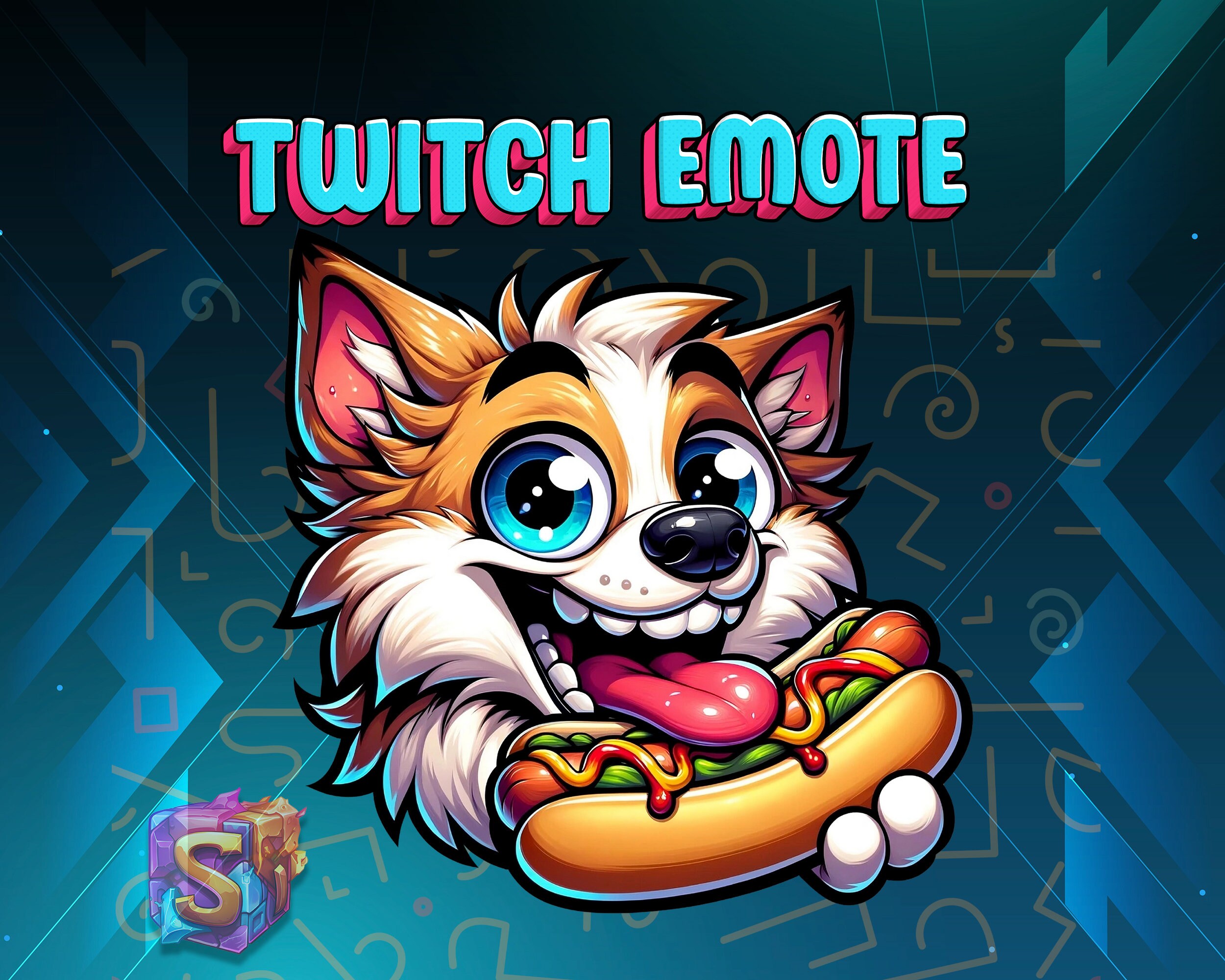 Sausage Dog Emote, Twitch Streamer Emote, Ready to Use, Animated Emote ...