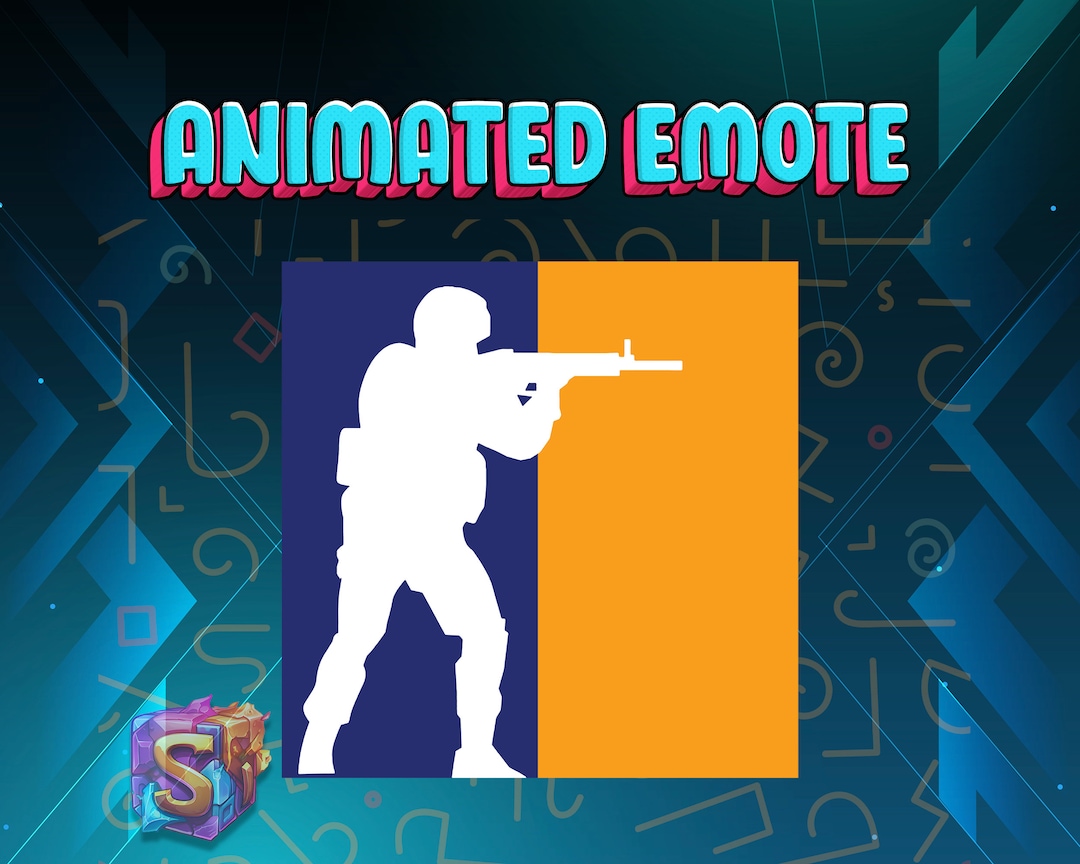 Animated CS 2 Emote, Twitch Streamer Emote, Ready to Use, Animated ...