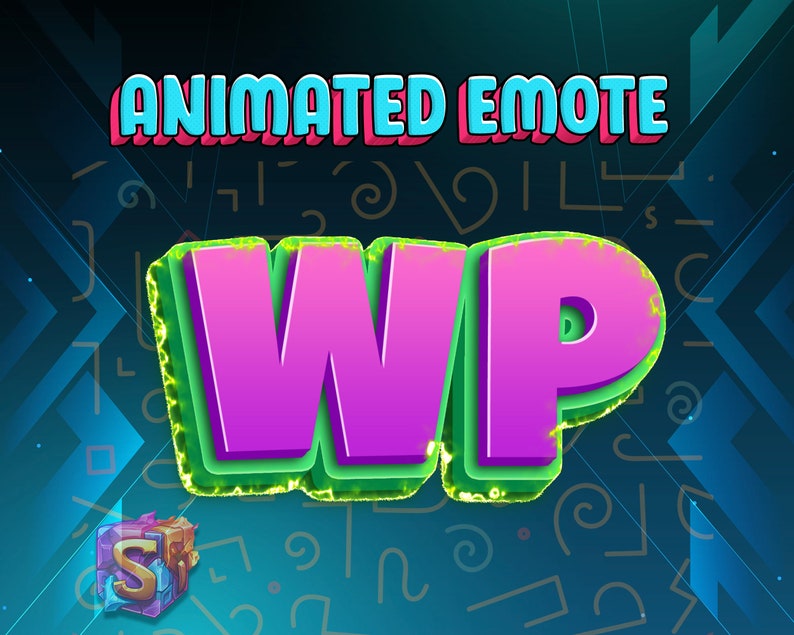 Animated Electric WP Emote, Twitch Streamer Emote, Ready to Use ...
