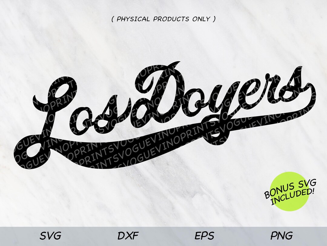 Los Doyers SVG LOS LA Png, Los Angeles Cut File Instant Download - Etsy ...