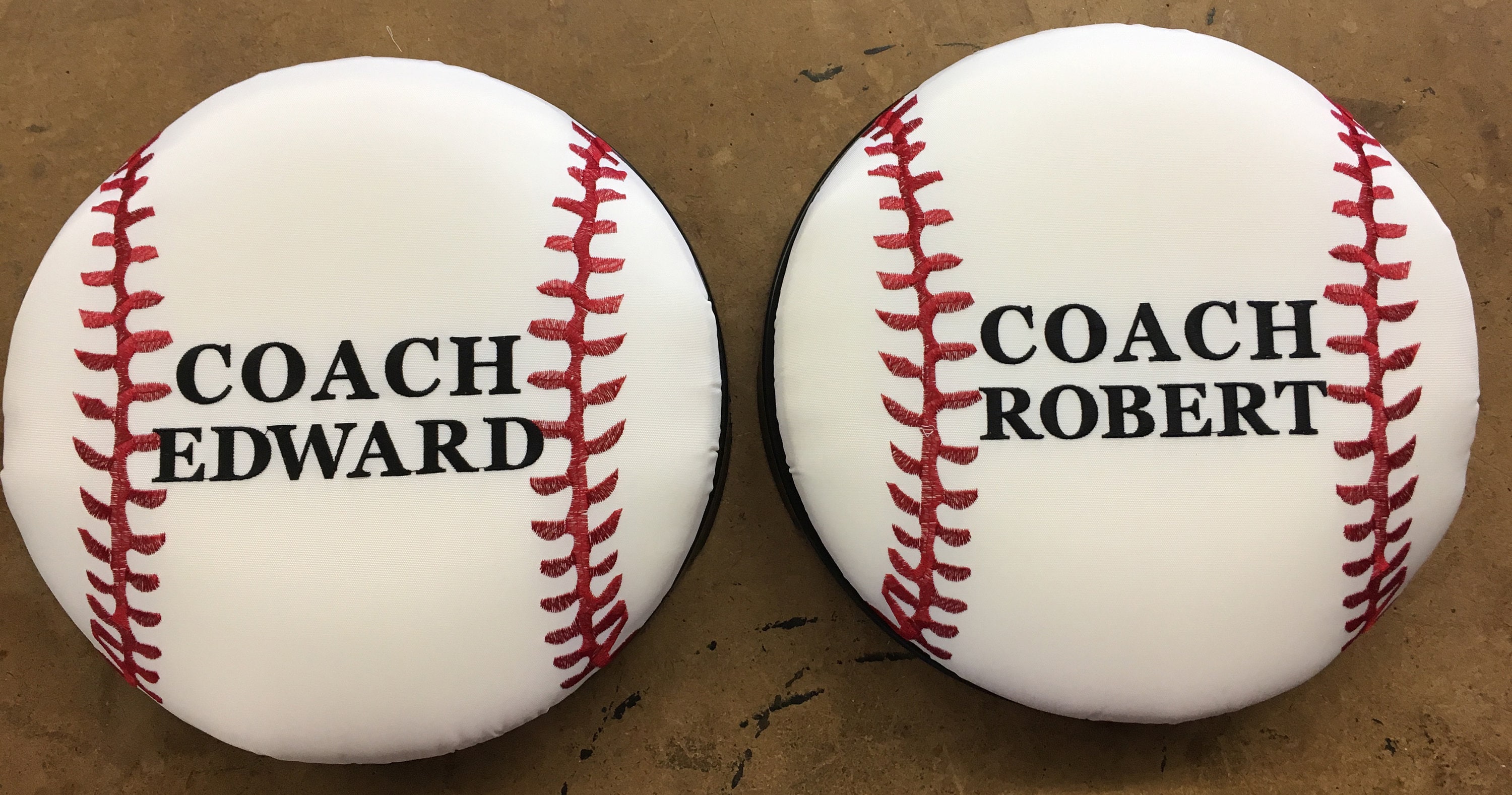 Baseball/softball Bucket Seat With Text - Etsy