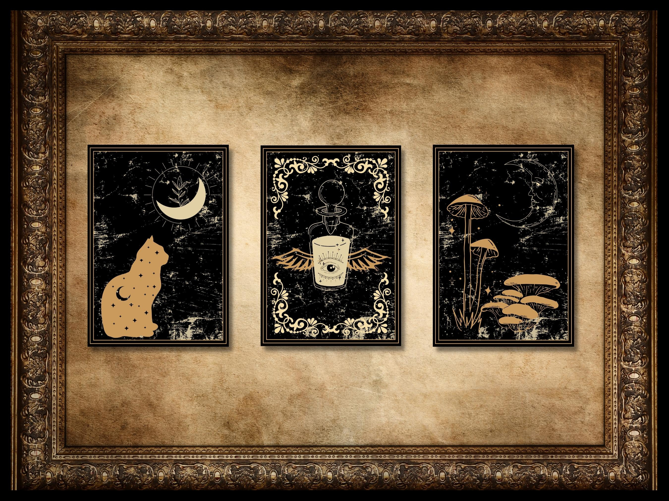 Macabre Gothic ATC Cards Printable Artist Trading Cards Spooky ...