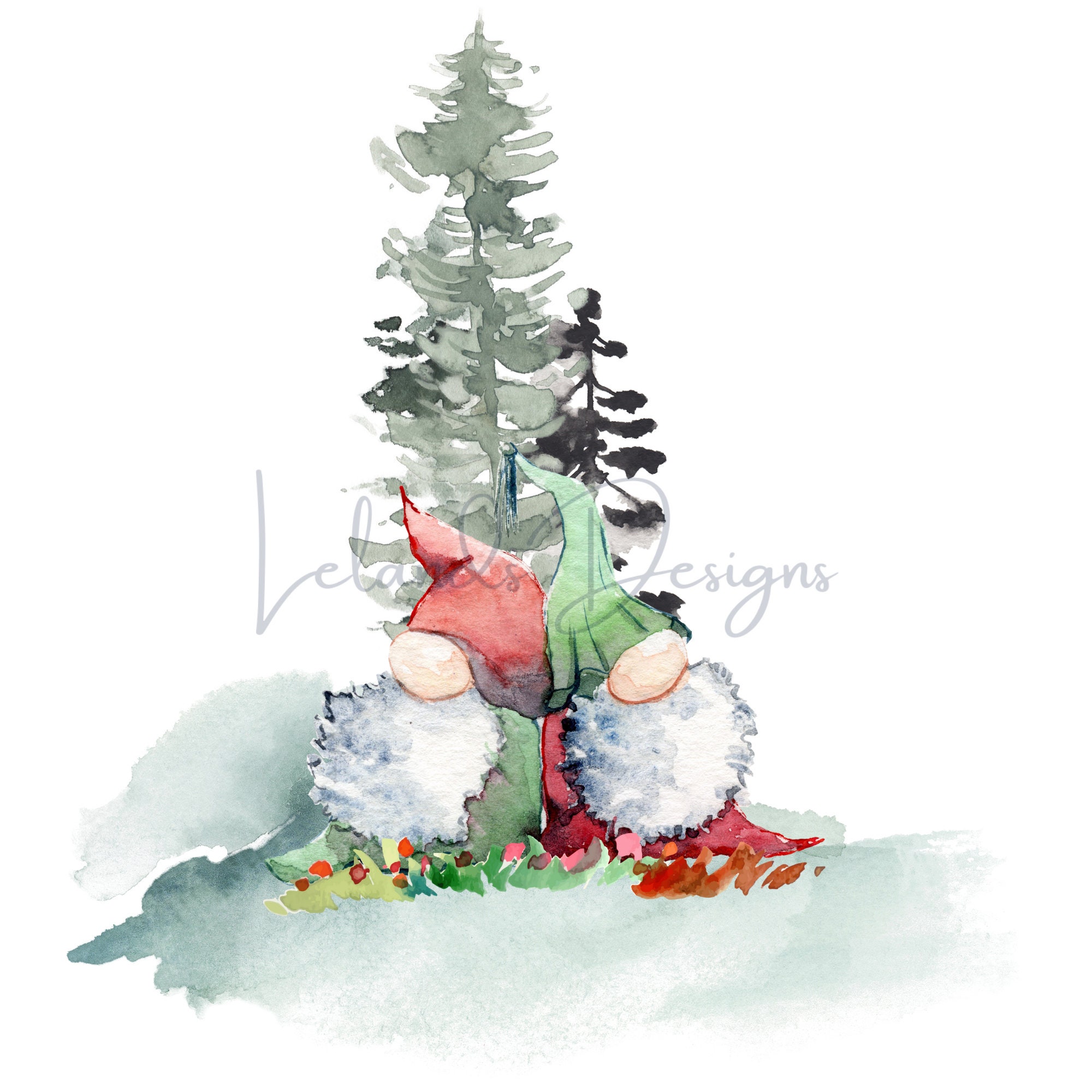 The Snooze Brothers PNG Napping Gnomes Digital Download Gnomes Png Lazy ...