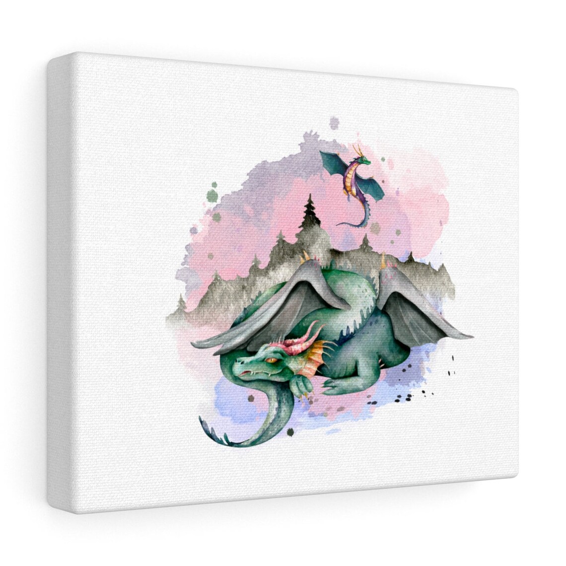 Dragon Nap Digital Download Fantasy Digital Art Flying | Etsy