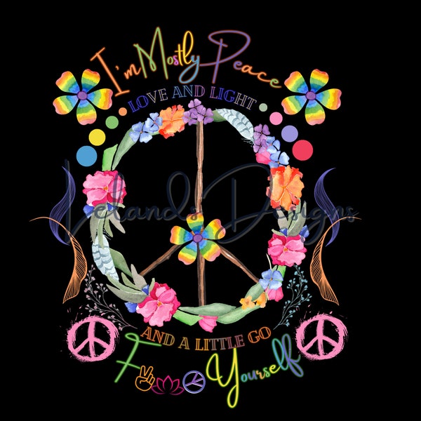 Lighted Peace Sign - Etsy