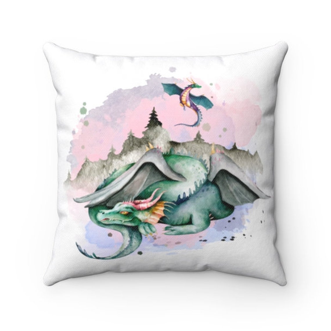 Dragon Nap Digital Download Fantasy Digital Art Flying | Etsy