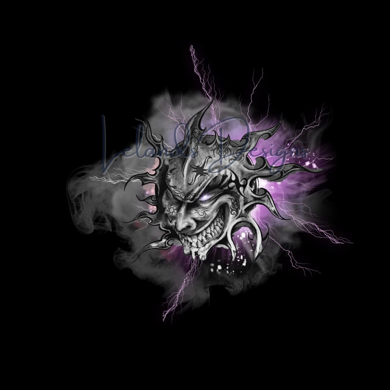 Demon Spawn PNG Gothic Art Halloween Goth Clipart Demon T-shirt Print ...