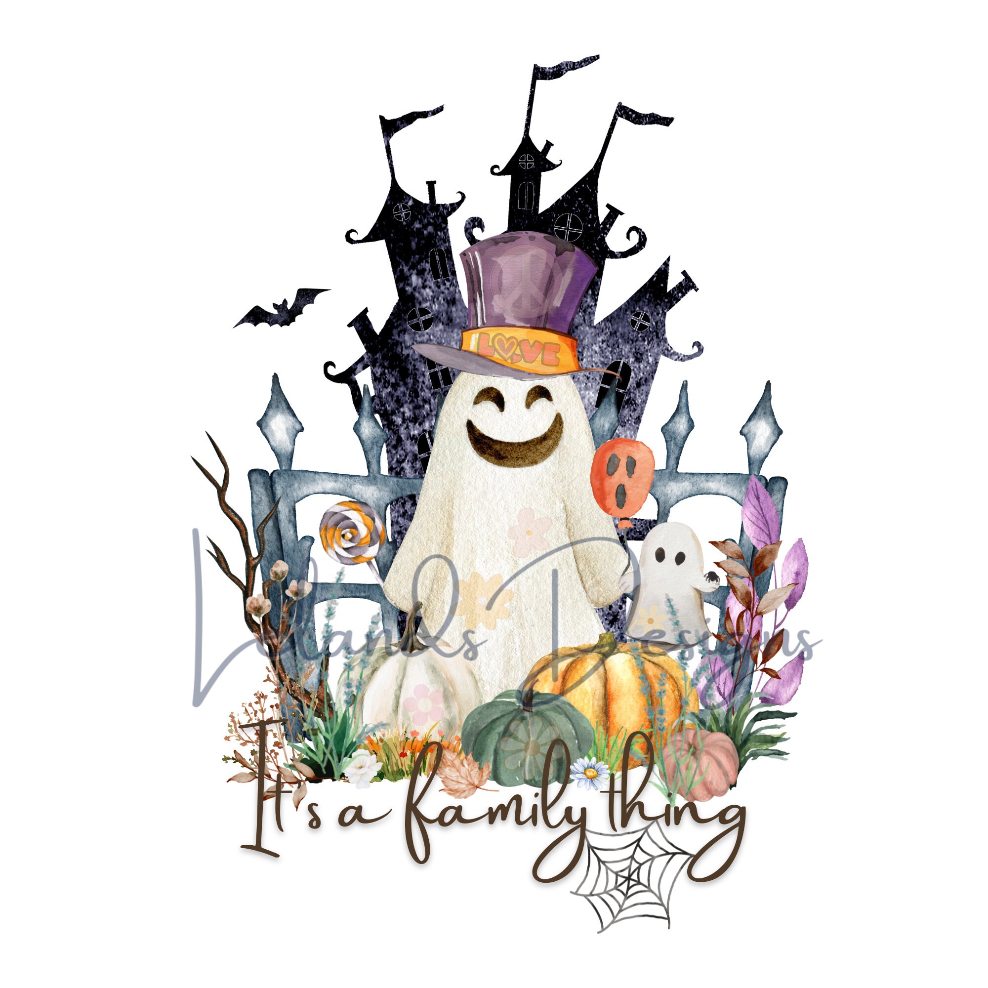 Ghost Family PNG Digital Download Its a Family Thing Cute - Etsy