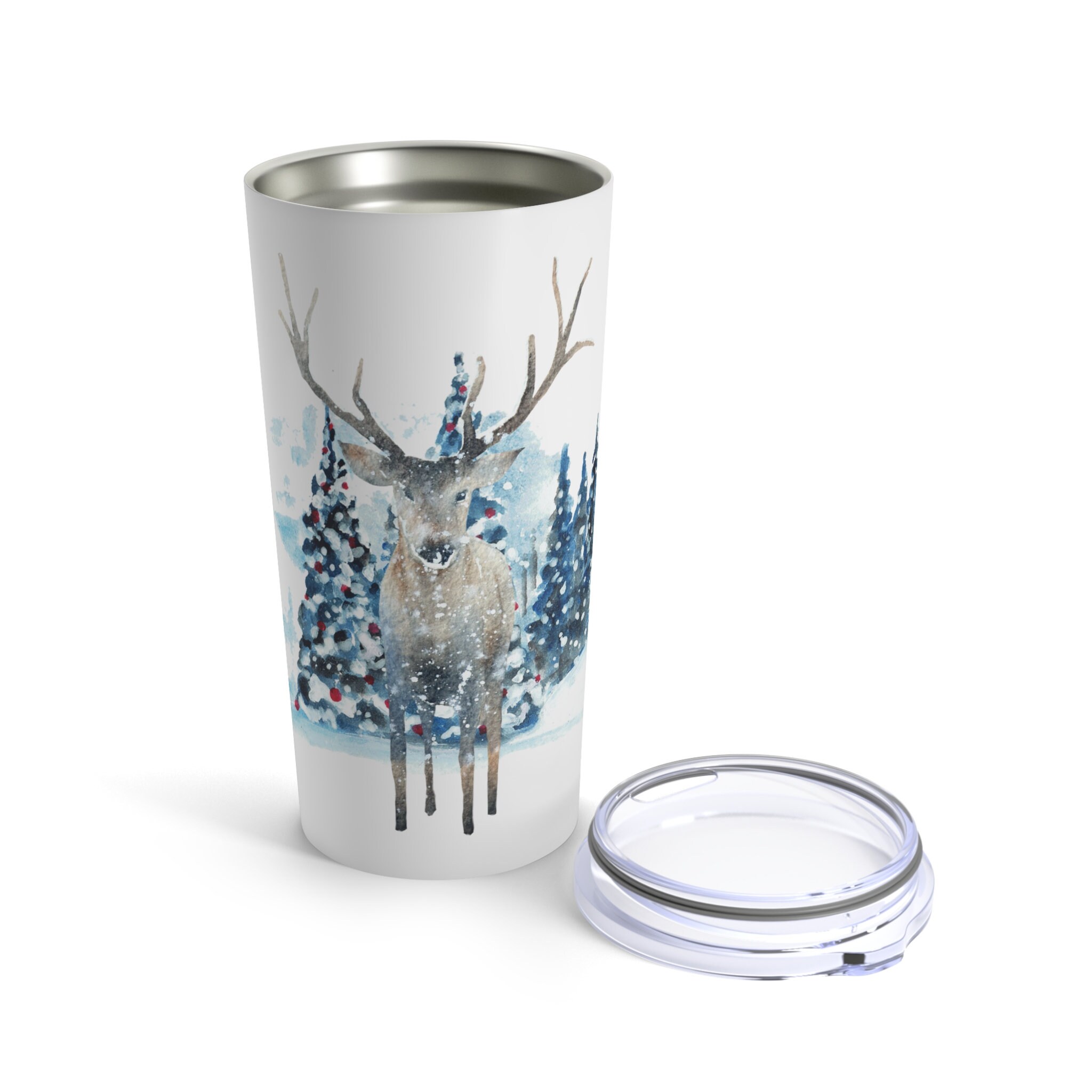 Winter Wonderland Deer Digital Image Download Big Buck Wonderland PNG ...