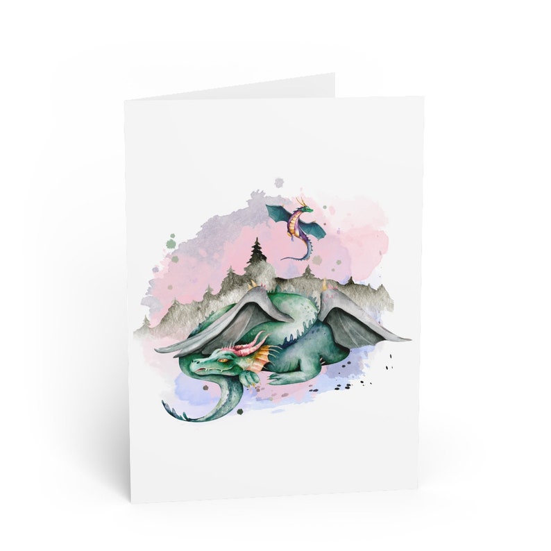 Dragon Nap Digital Download Fantasy Digital Art Flying - Etsy