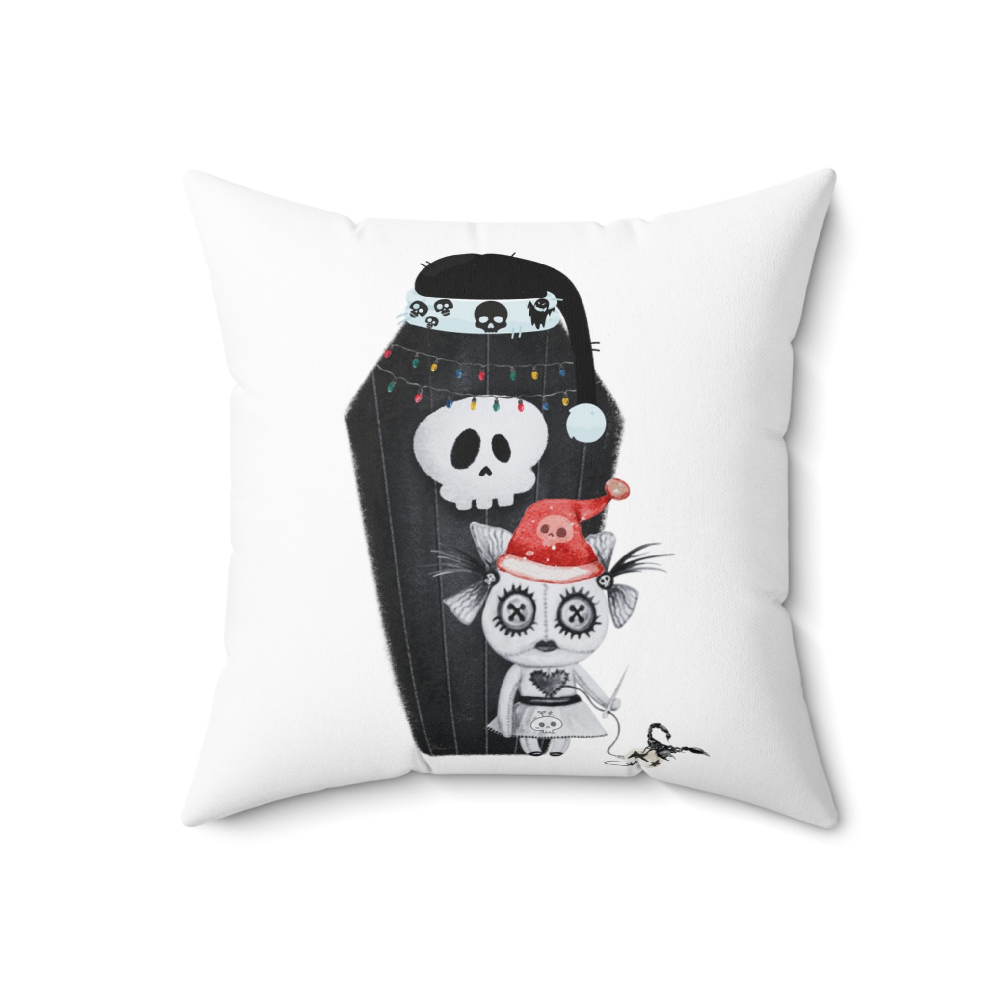 A Lil Goth Christmas Digital Image Download Adorable Little - Etsy