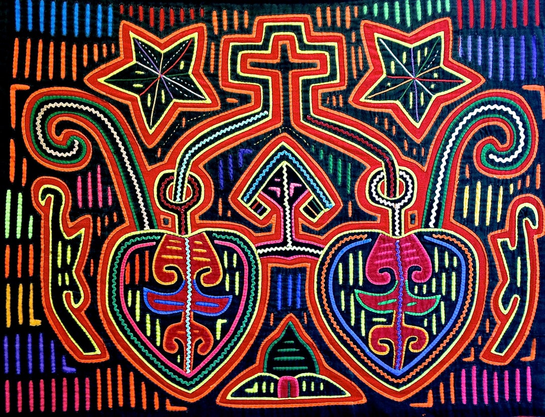 1970s Master Mola "two Hearts " From the Kapp Collection..recently ...