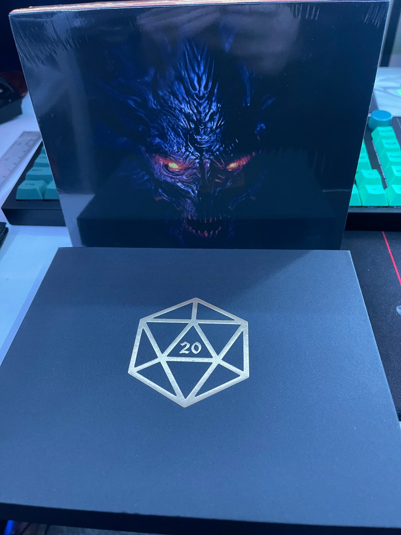 DEMON Dice Metal Dice Set Dungeons and Dragons Role | Etsy