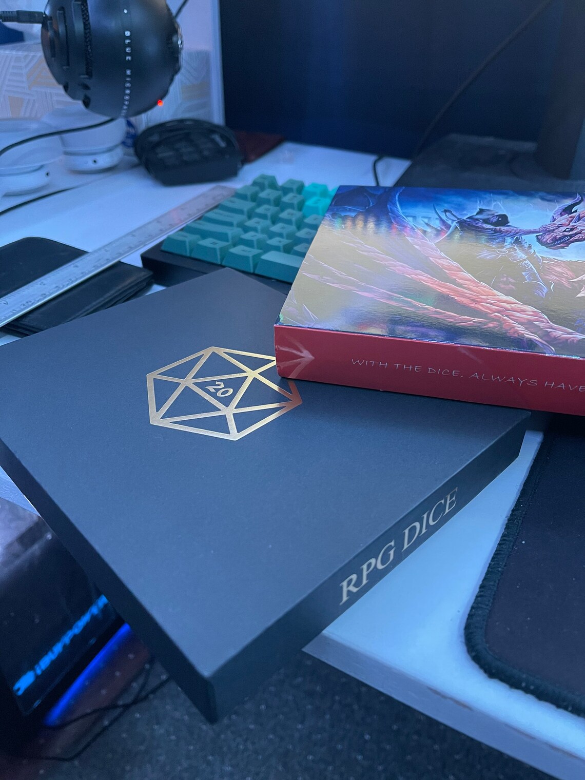 DEMON Dice Metal Dice Set Dungeons and Dragons Role | Etsy