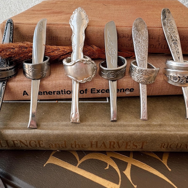 Rings Made of Spoons - Etsy
