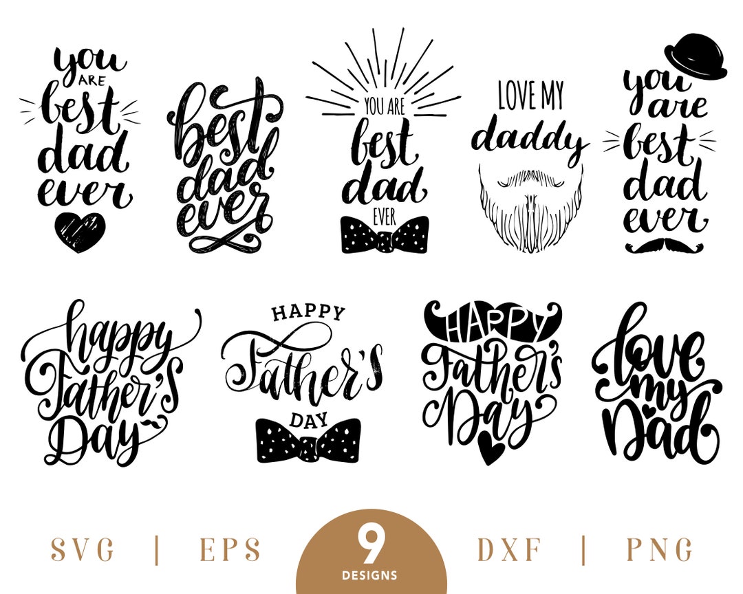Fathers Day Svg Bundle Dad Svg Father Day Svg Papa Svg - Etsy