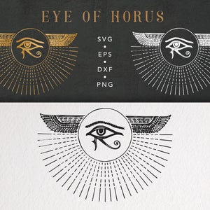 Eye of Horus Svg, Eye of Horus Sticker, Eye Svg, Horus Eye, Eye of ...