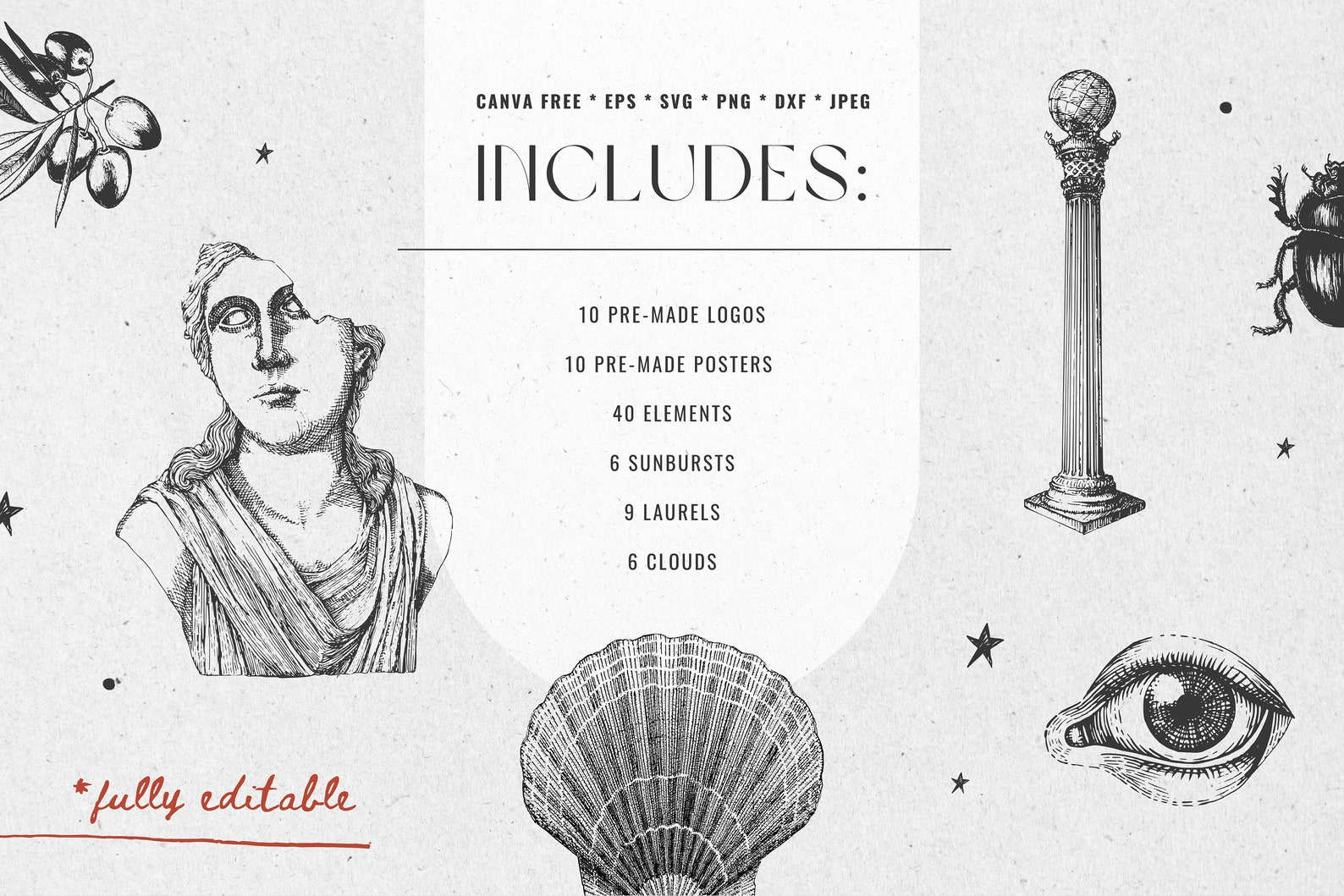 Ancient Greek Mythology Bundle, Ancient Greek Art Poster, Ancient Rome ...