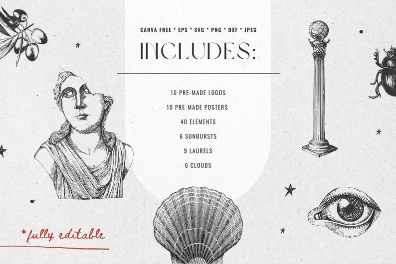 Ancient Greek Mythology Bundle, Ancient Greek Art Poster, Ancient Rome ...
