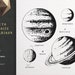 Planets PNG, SVG, Cricut Cut Files, Silhouette Files, Space Art, Solar ...