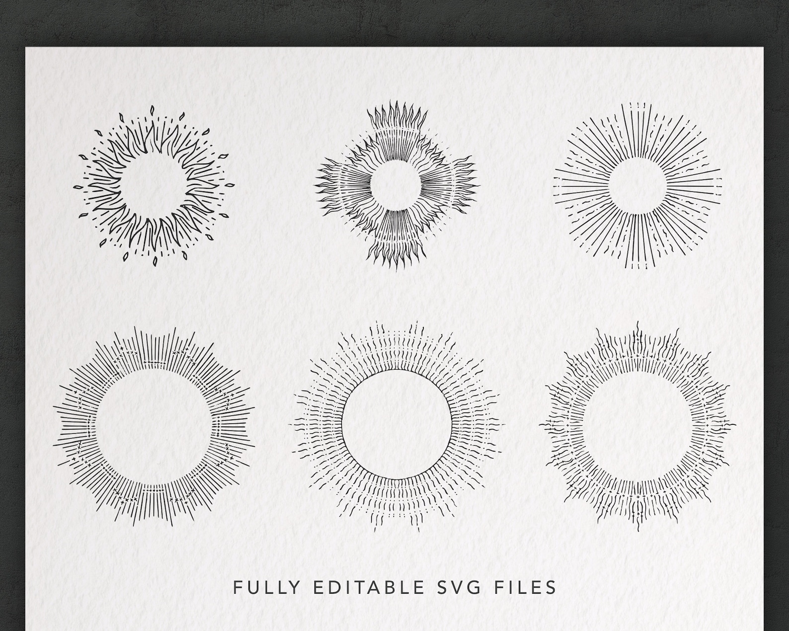 Sunburst Png, Sunburst Clipart Svg, Sun Ray Svg, Vintage Sunbursts ...