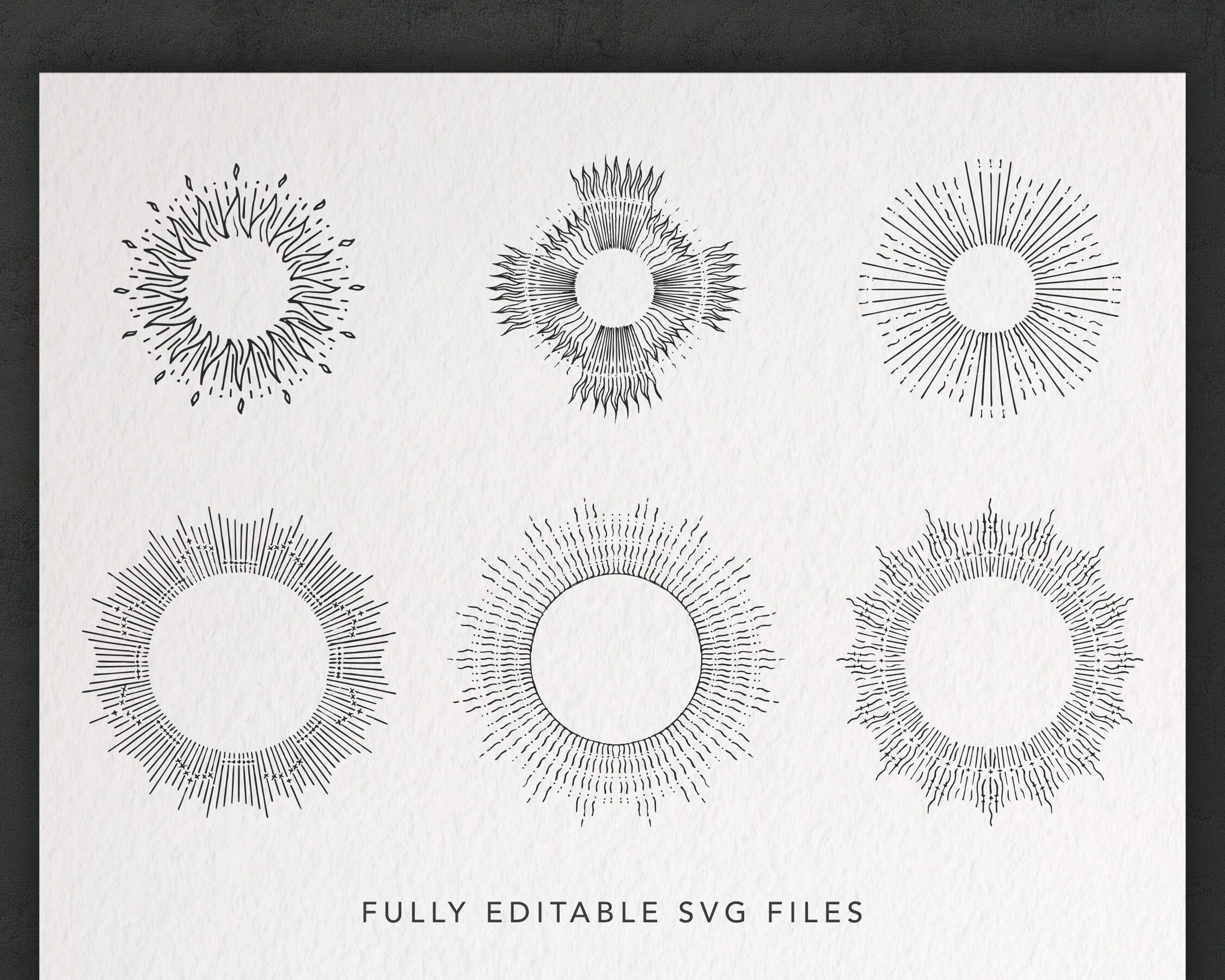 Sunburst Png, Sunburst Clipart Svg, Sun Ray Svg, Vintage Sunbursts ...