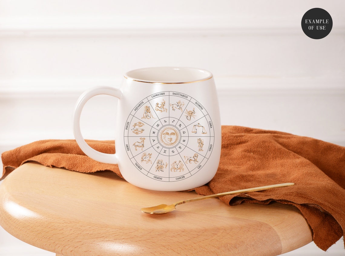 Zodiac Wheel, Horoscope Signs, Astrology Symbols, Star Constellation ...