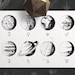 Planets PNG, SVG, Cricut Cut Files, Silhouette Files, Space Art, Solar ...
