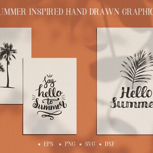 Hello Summer Svg Bundle, Beach Svg, Summer Svg Png, Vacation Svg, Ocean ...