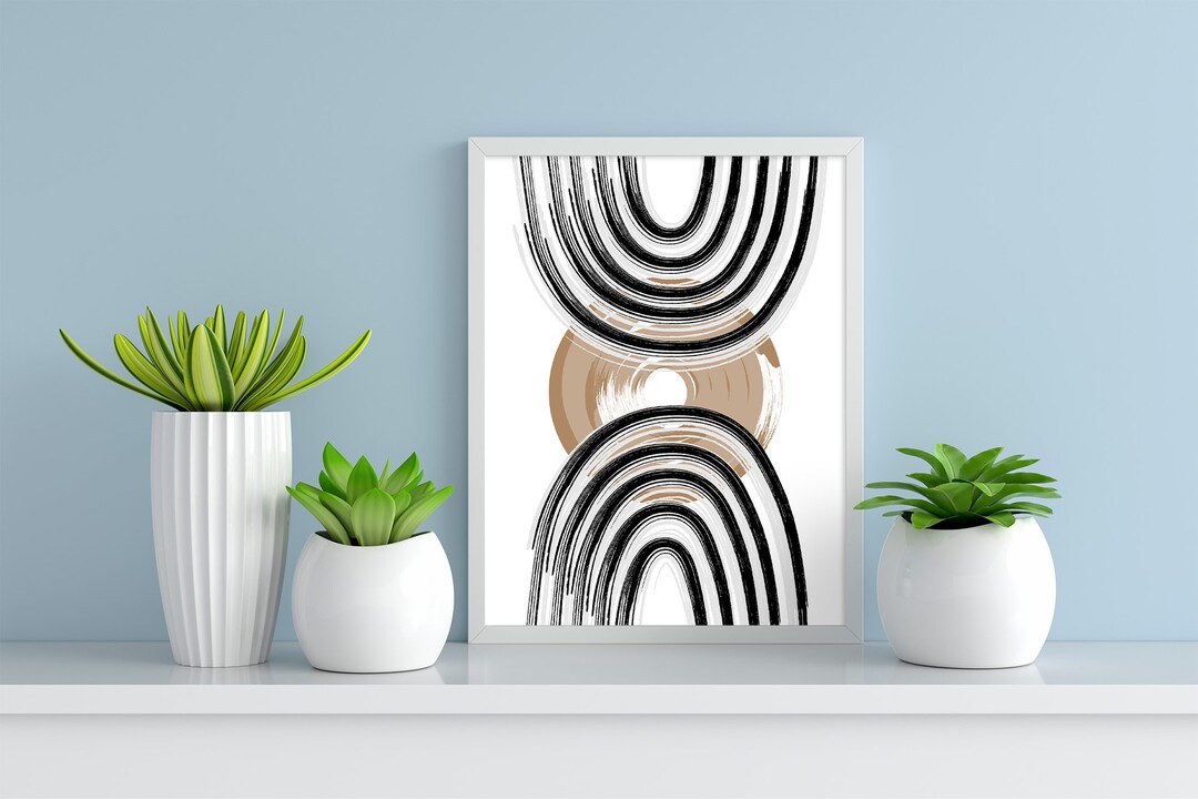 Abstract, Rainbow Poster Boho, Wall Decor Art-instant Download - Etsy