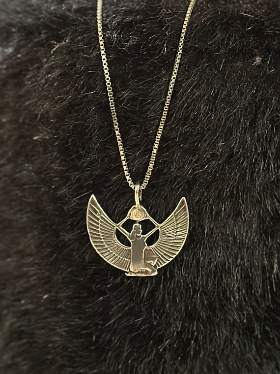 Vintage sterling silver isis - Gem