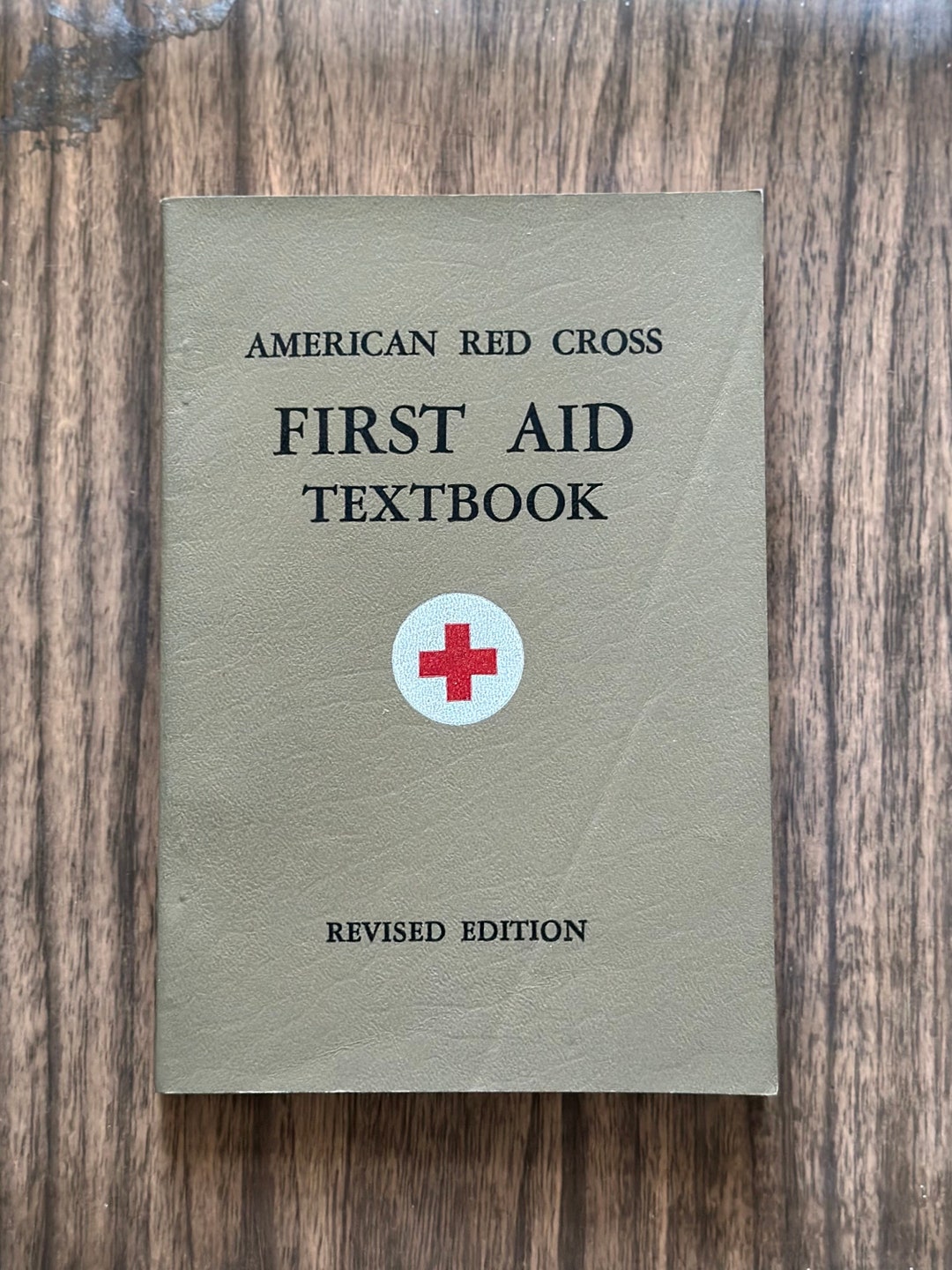 Vintage 1945 American Red Cross First Aid Textbook Illustrated Revised ...