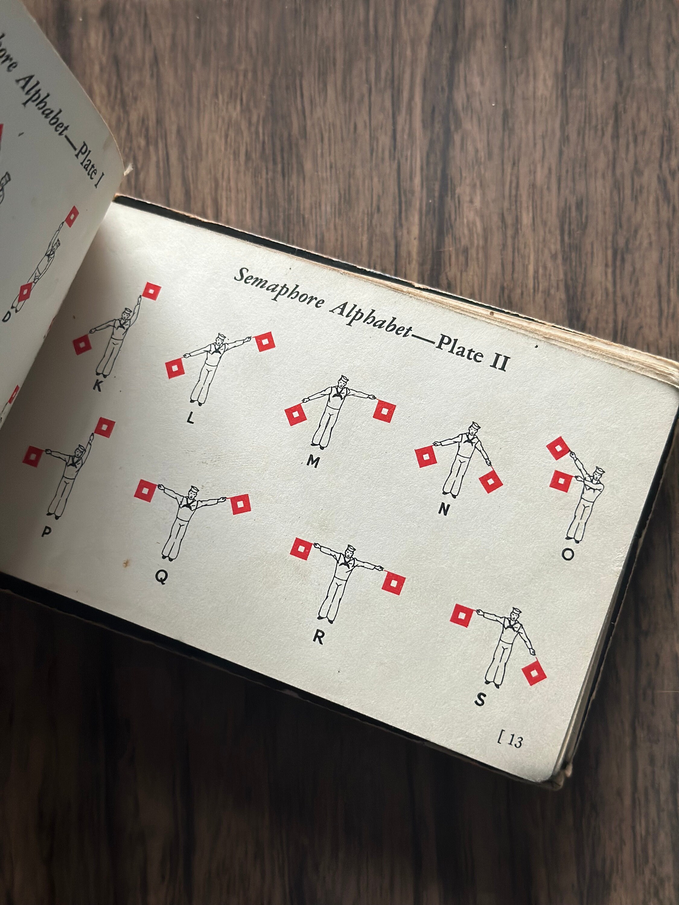 Vintage 1942 WWII Era A Guide to Codes and Signals International Flag ...
