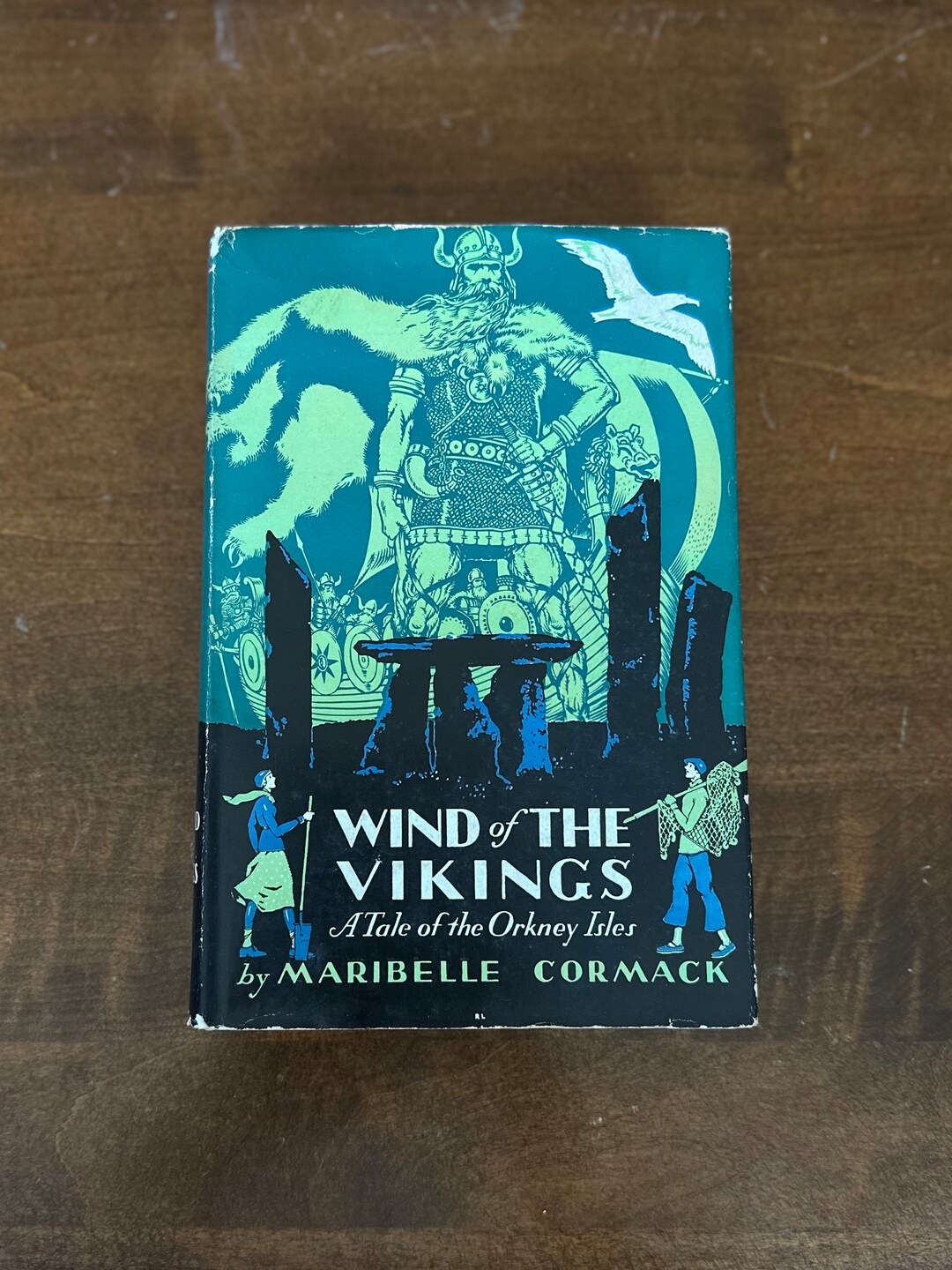 Vintage 1937 Wind of the Vikings A Tale of the Orkney Isles Hardcover ...