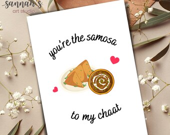 Samosa Birthday Card - Etsy UK
