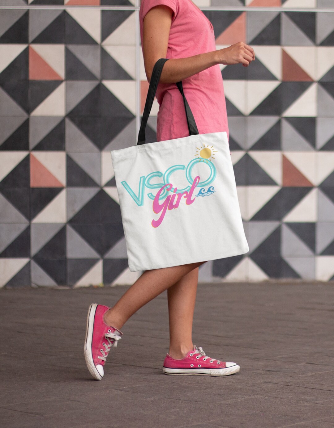 Bag, Reusable Tote Bag, VSCO Girl, Summer, Beach, Sunny, Travel ...