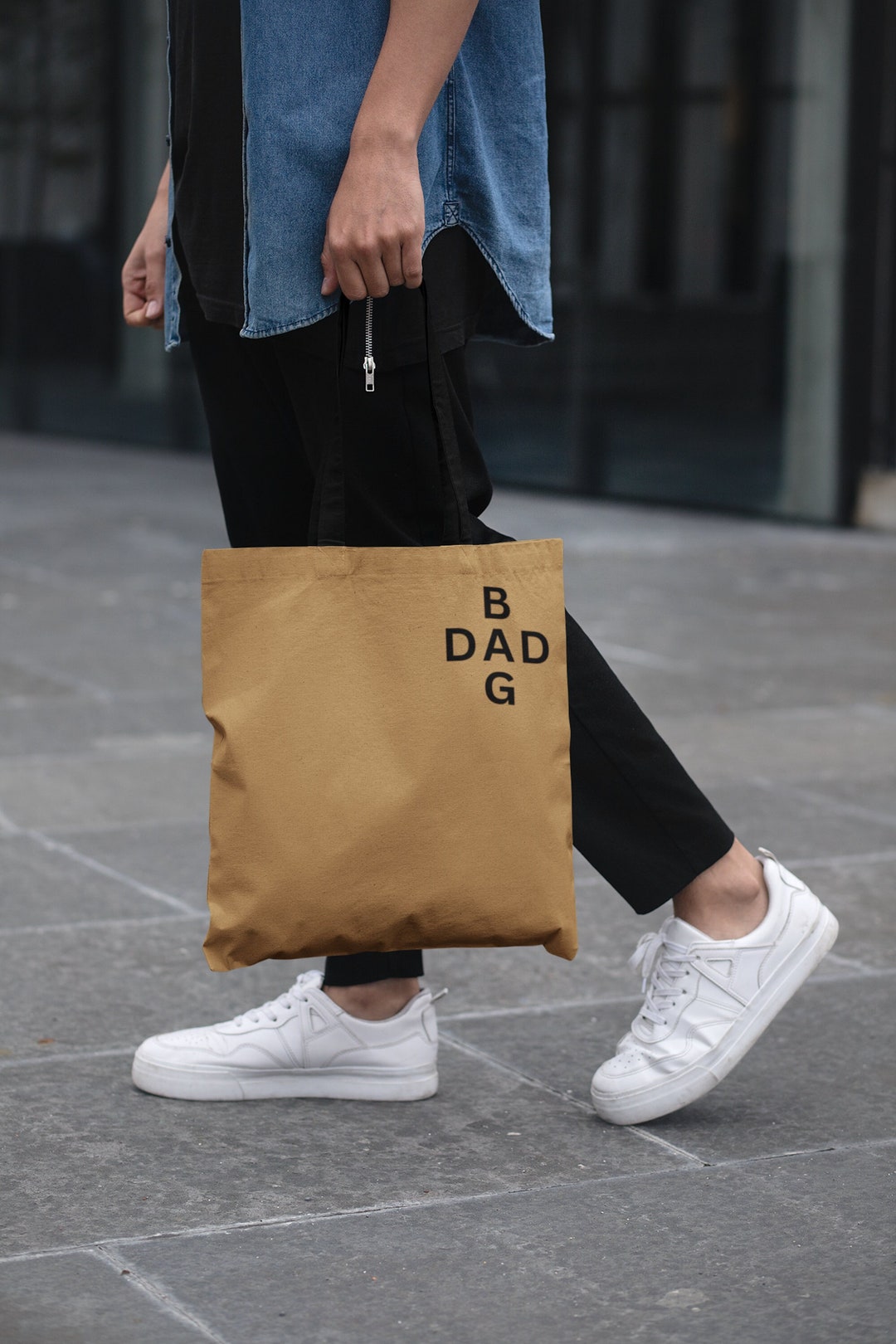 Fathers Day Tote Bag Dad Bag Reusable Grocery Shopping Market Bag Bonus ...