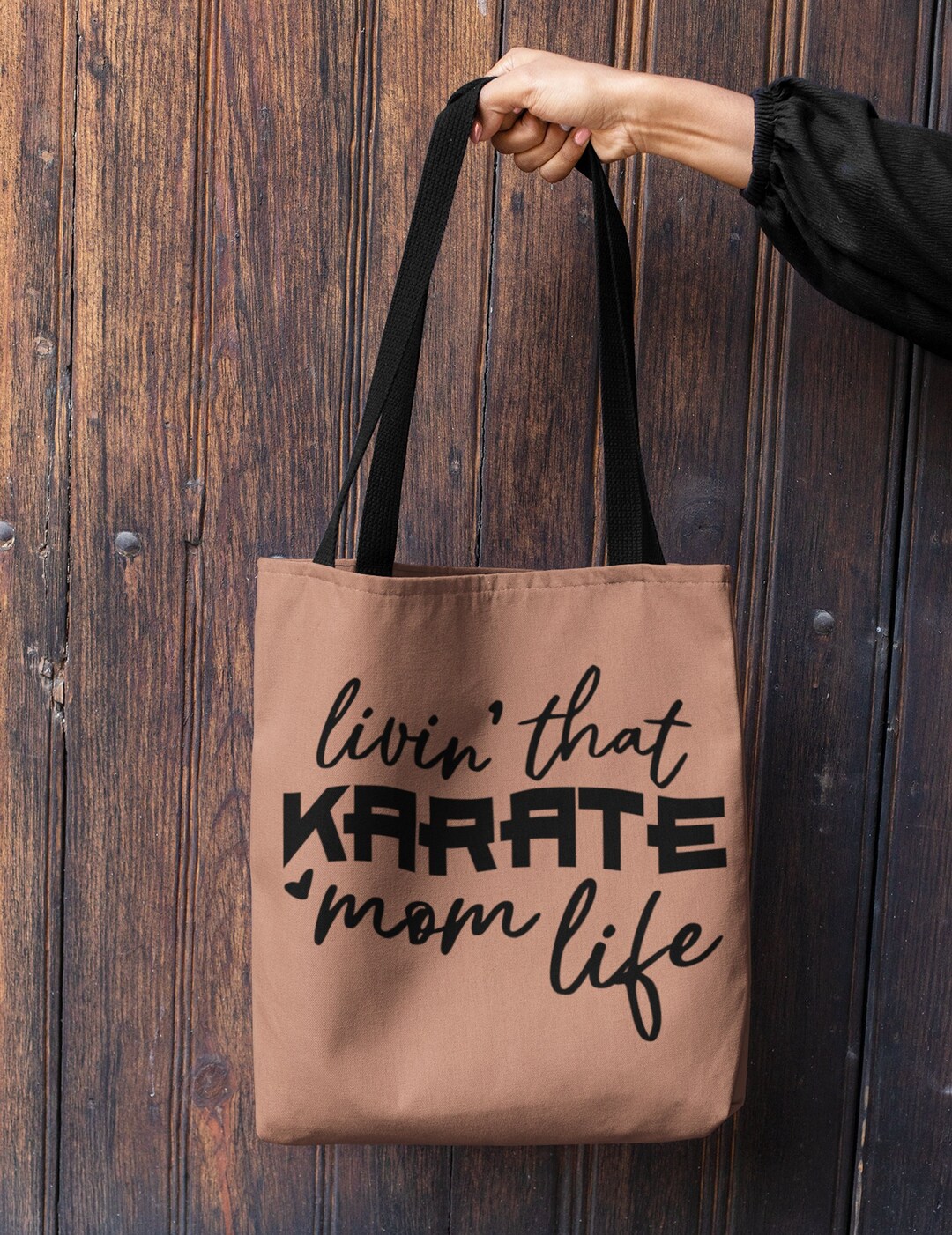 Karate Mom Tote Bag for Martial Arts Class Gym Bag Gift Great for ...