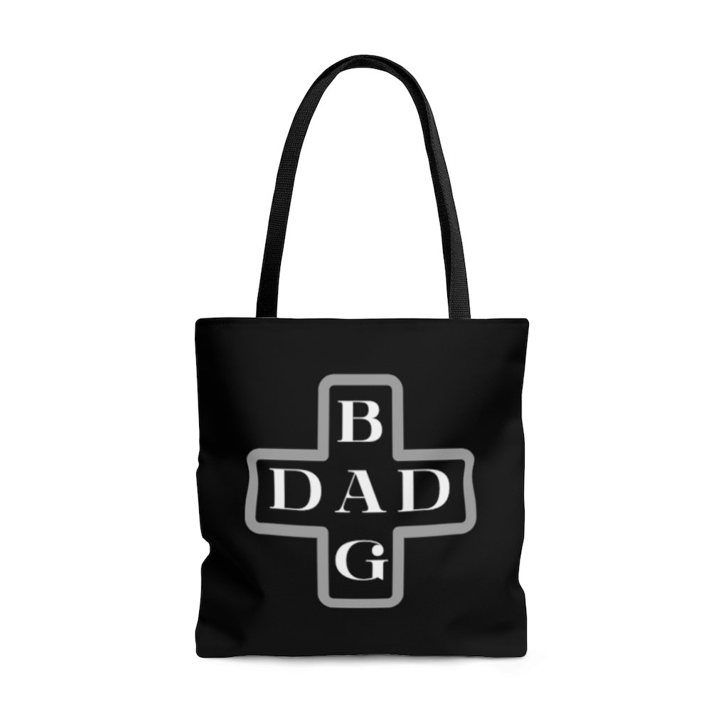 Dad Bag Black Tote Bag Father Day Gift Hospital Bag - Etsy