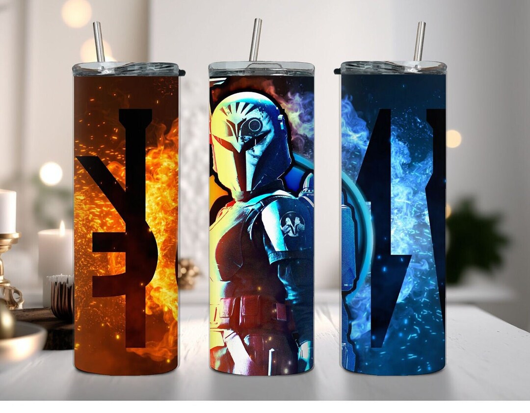 Clan Kryze Custom 20 Oz Skinny Tumbler - Etsy