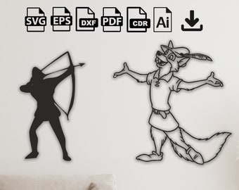 Robin Laser Svg - Etsy