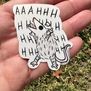 Possum Sticker Bundle | Cute Stickers | Funny Stickers | Animal ...