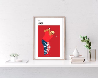 John Daly Poster - Etsy