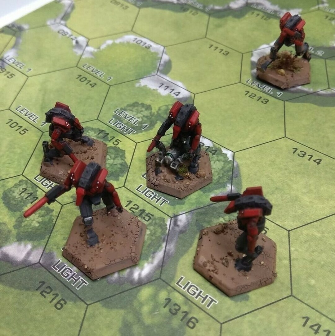 Centaurus Proto Mech SMB Battletech Mechwarrior 6mm Wargaming Tabletop ...