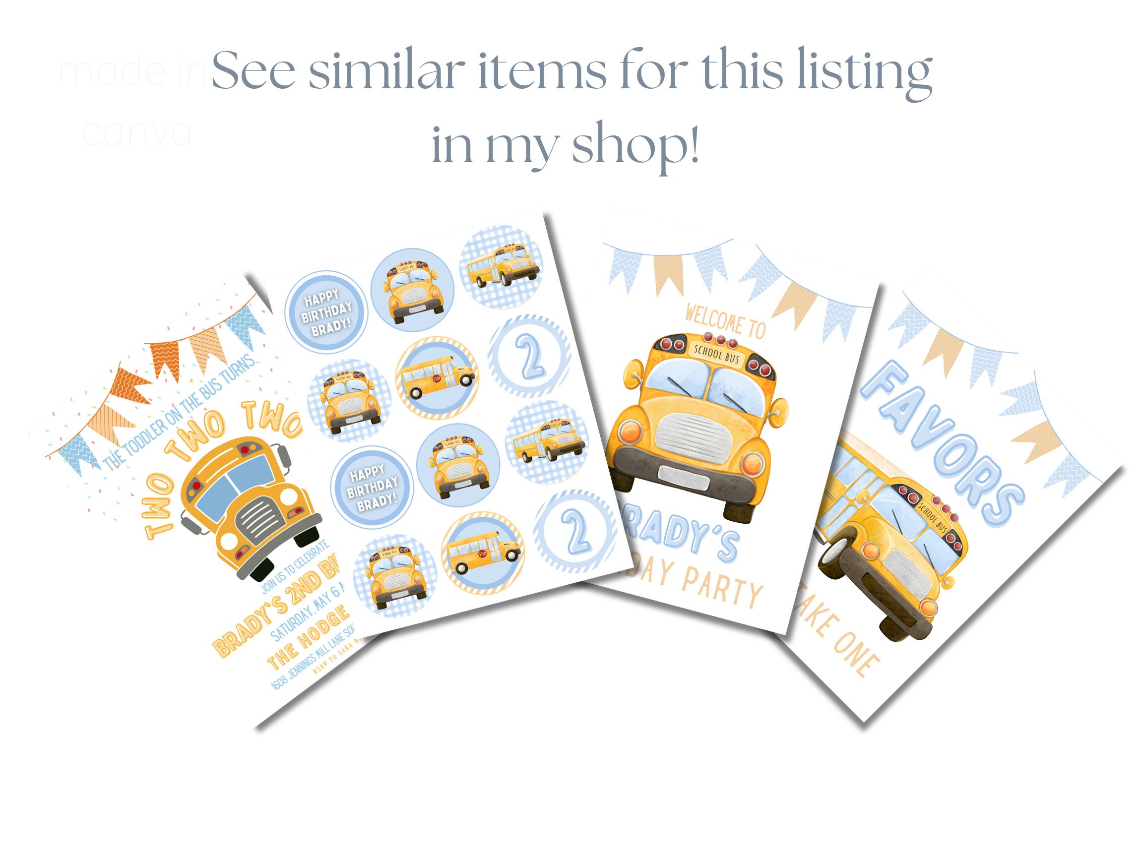 Editable Wheels on the Bus Entry Sign, School Bus Decor, School Bus ...