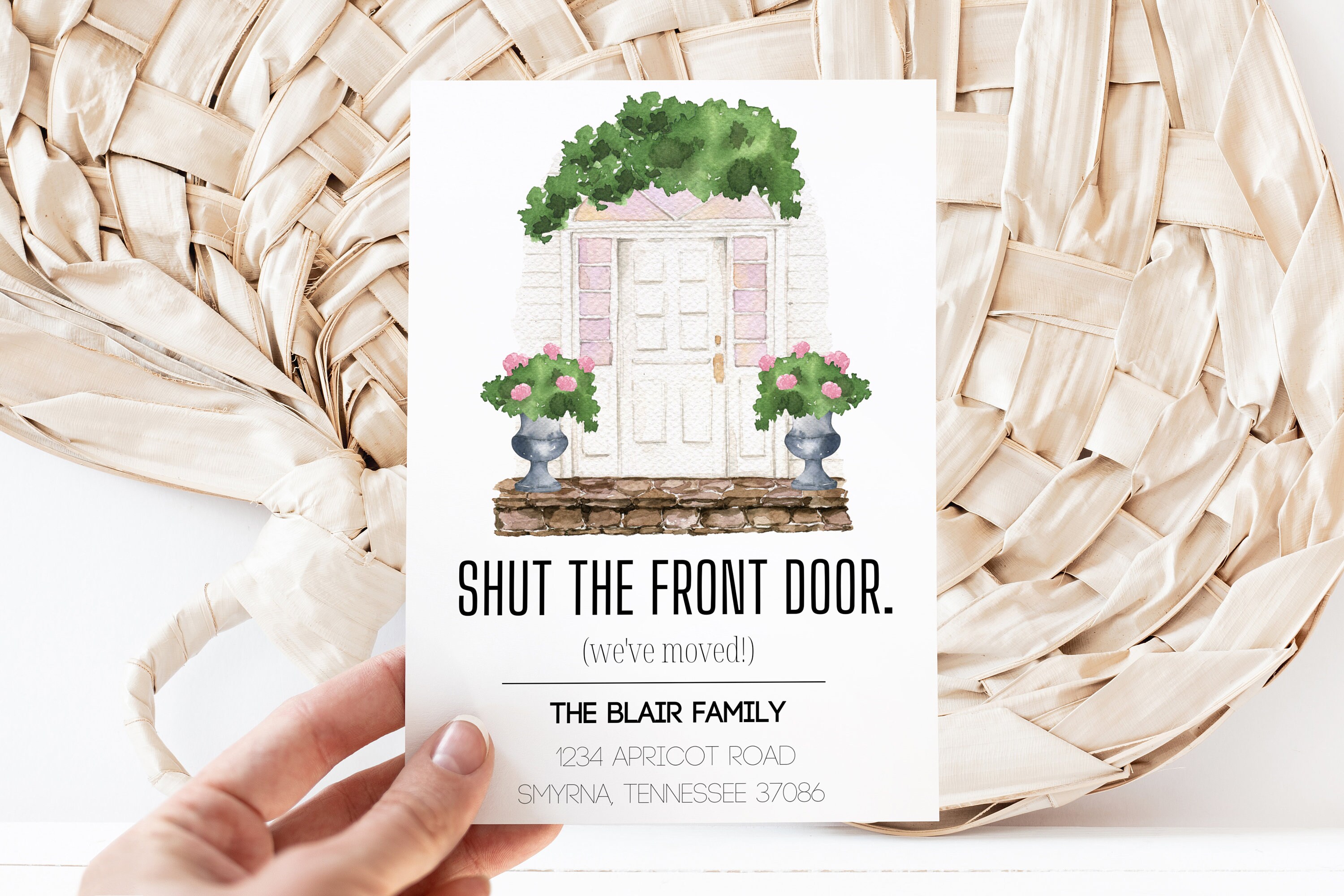 Funny Moving Announcement Just Moved Card Template We've - Etsy