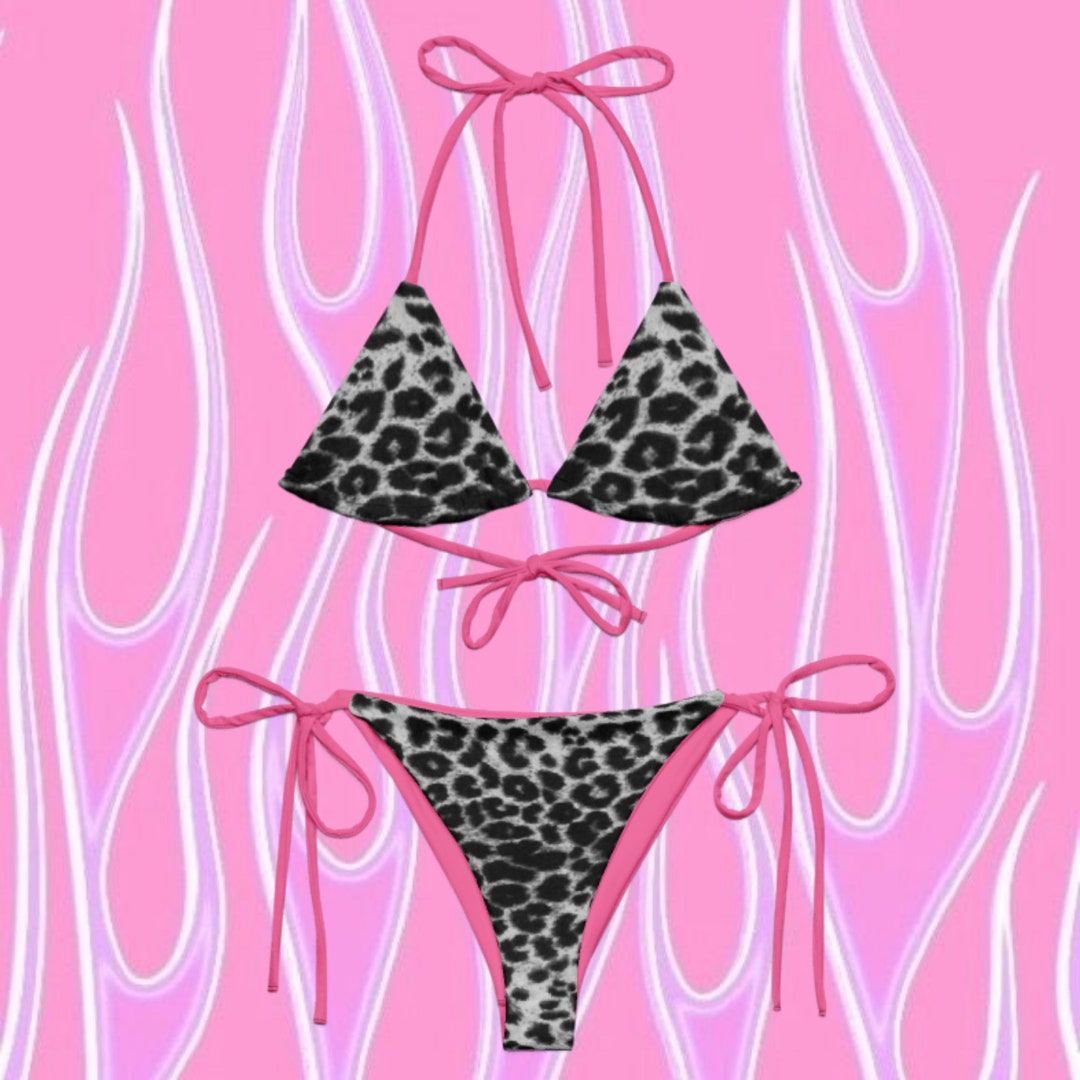 Snow Kitten Stripper Micro Bikini Outfit - Etsy